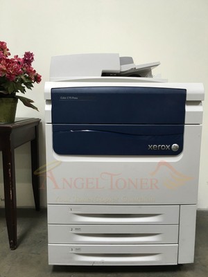 Xerox Color C75 Production Printer Digital Press Copier Scan Network ...