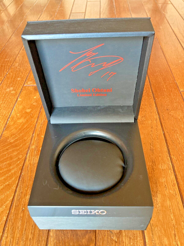 Authentic SEIKO ASTRON Empty Watch Box Shohei Ohtani Limited Edition # ...