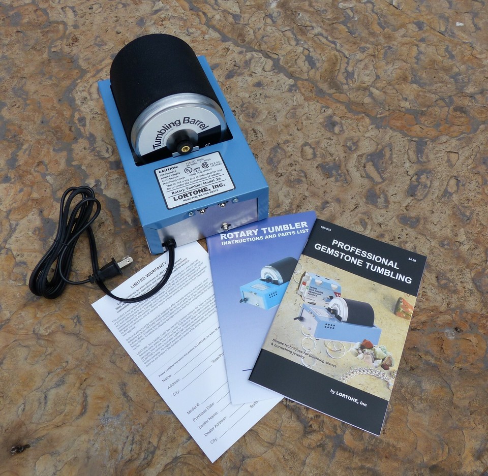 Lortone 3A Rock Tumbler - Manufactured by Covington - Free Shipping ...