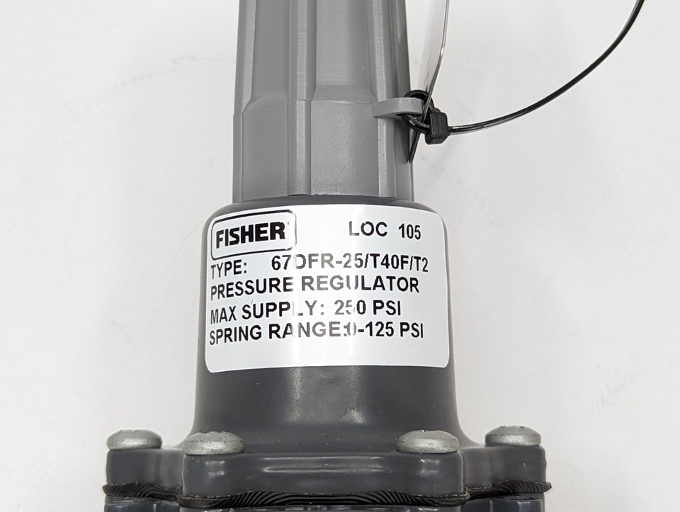 Fisher 67DFR-25/T40F/T2 Pressure Reducing Regulator *NEW* | eBay