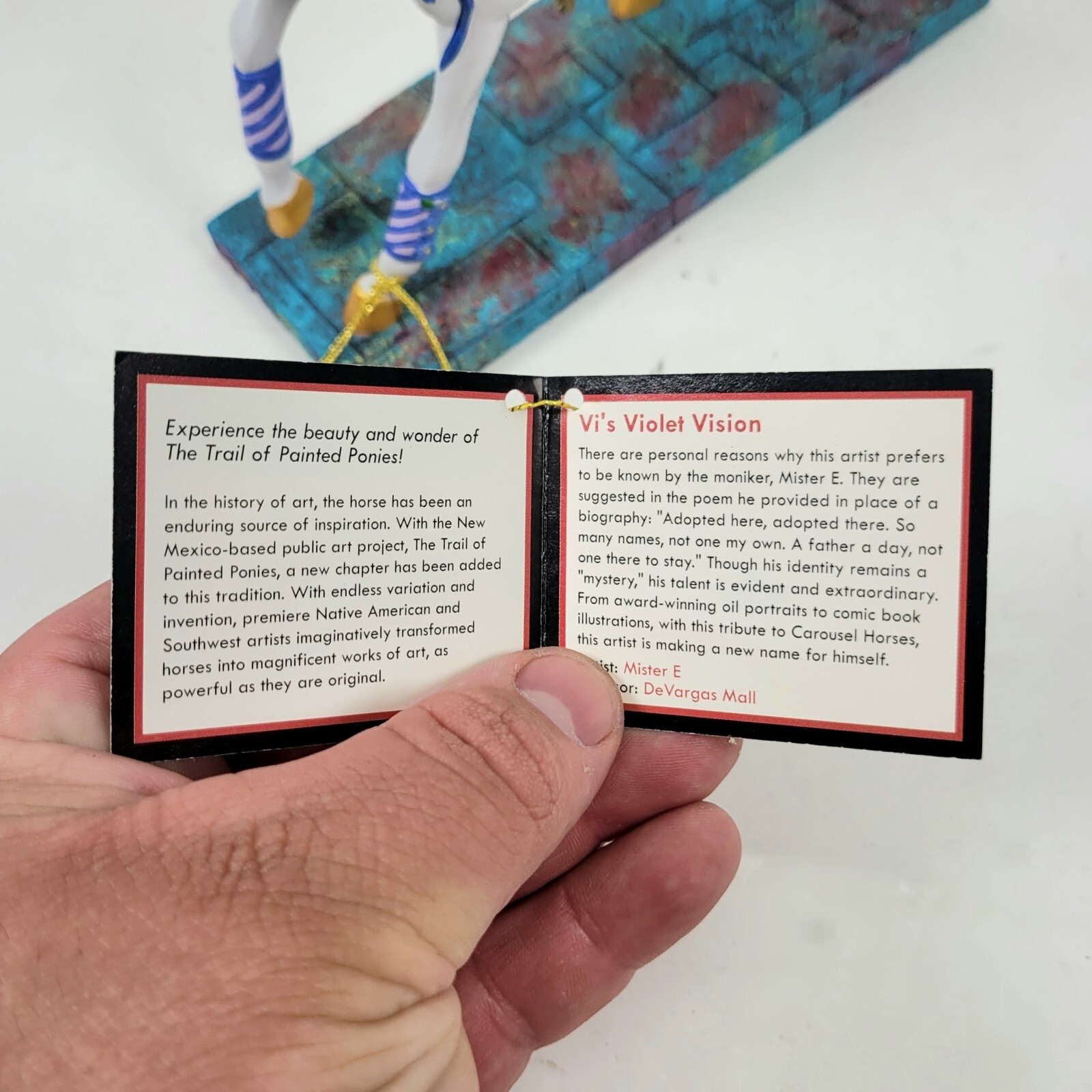 The Trail of Painted Ponies Vi's Violet Vision No. 1476 - 1E - Carousel ...