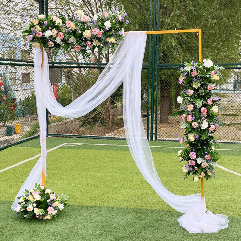 Free Standing Heavy Duty Wedding Arch Frame Backdrop Stand Birthday ...