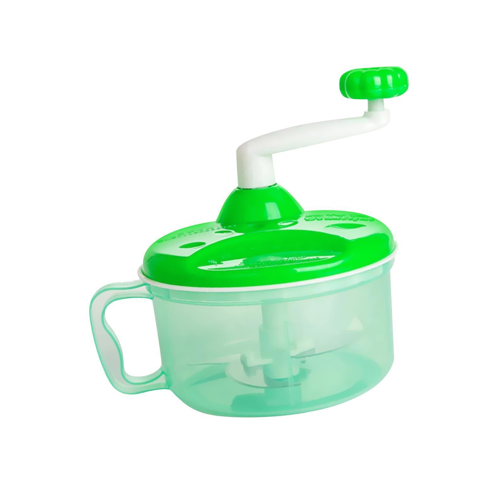 Manual Food Processor Portable Manual Meat Grinder for Puree Nuts ...