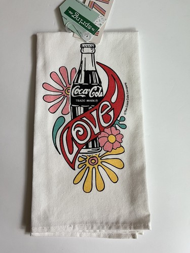 Kitchen Towel Coca-Cola Love 1971 Unity Collection 19x25in | eBay