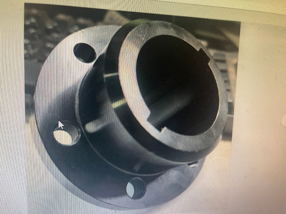 BBC BIG BLOCK CHEVY CRANK HUB Blower Supercharger 427 FOR PULLEY 0 ...
