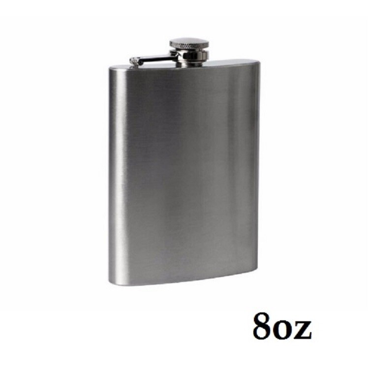 ATST® Stainless Steel Hip Flask - High Quality Flask Available in 6oz ...