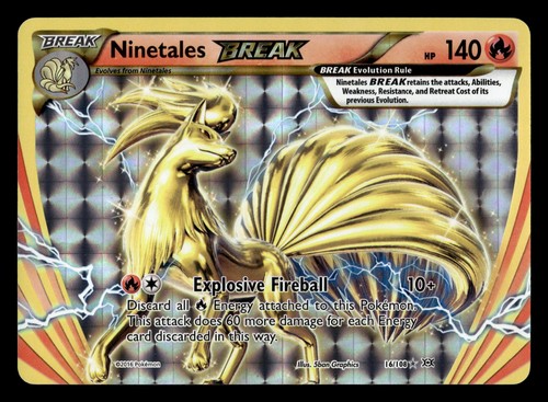 Ninetales BREAK 16/108 Ultra Rare Evolutions Pokemon Card | eBay Australia