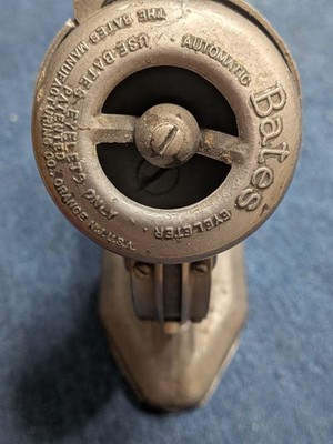 Vtg Bates Eyelets Automatic Eyeleter Hand Press Punch Press Tool | eBay