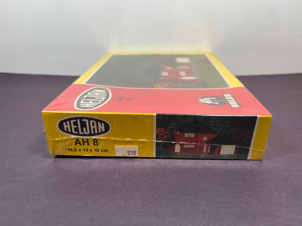 Heljan Red House With Garage AH8 HO Scale Train Building Plastic Model ...