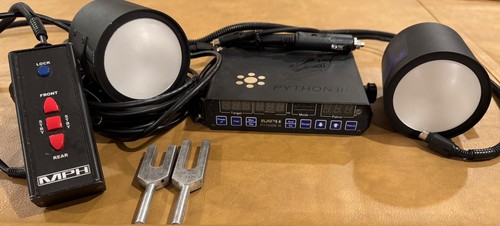 MPH Python lII Police Radar Gun Dual 2 Antenna/Directional | eBay