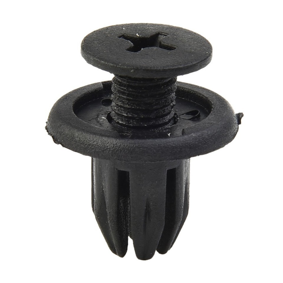 Auto Car Body Plastic Push Pin Rivet Fasteners Trim Moulding Clip ...