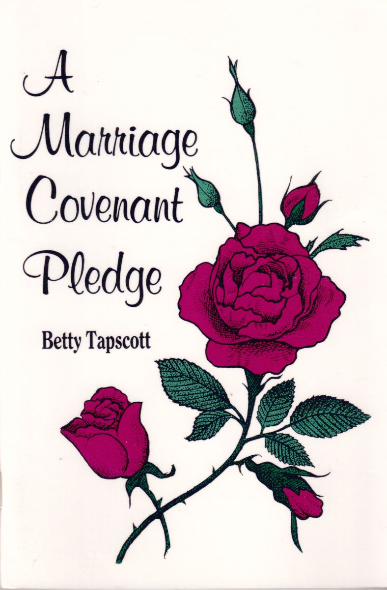 A Marriage Covenant Pledge by betty Tapscott Signed! | eBay