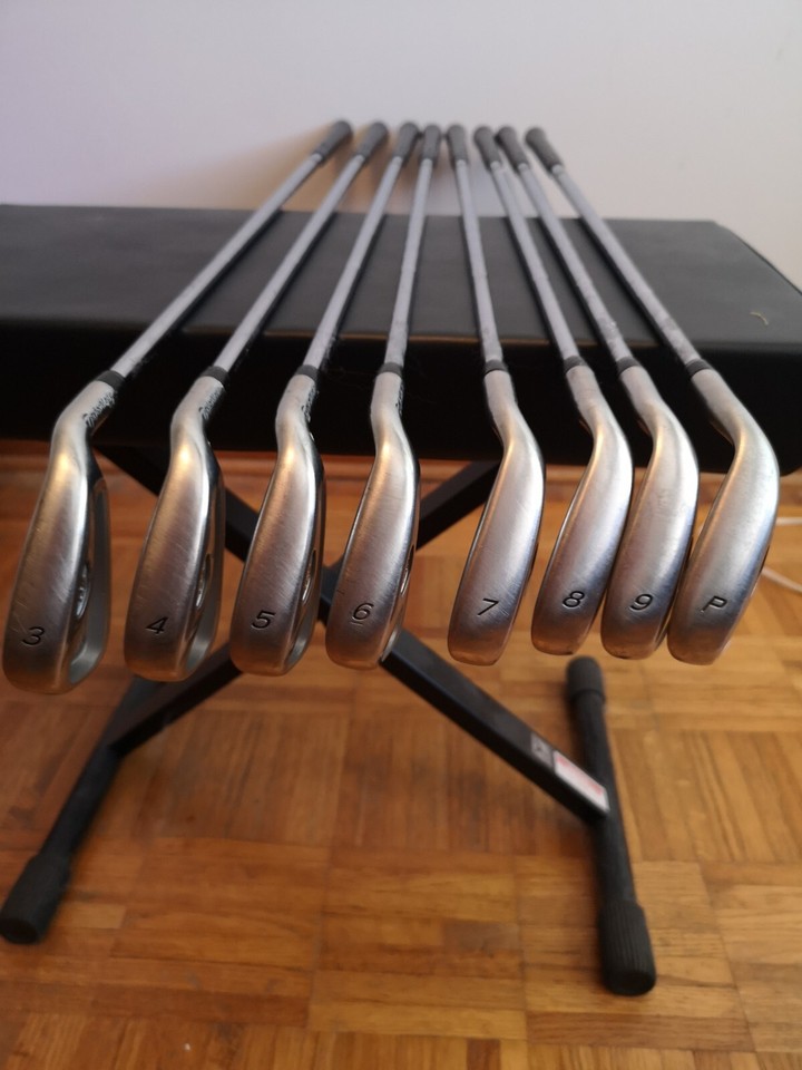 TaylorMade RAC OS Iron Set (3-9, PW)- RH - Stiff Flex. | eBay