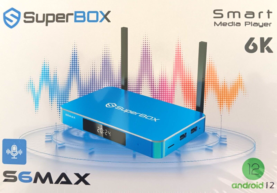 SuperBOX S6MAX Smart Media Player 6K Ultra Resolution | eBay