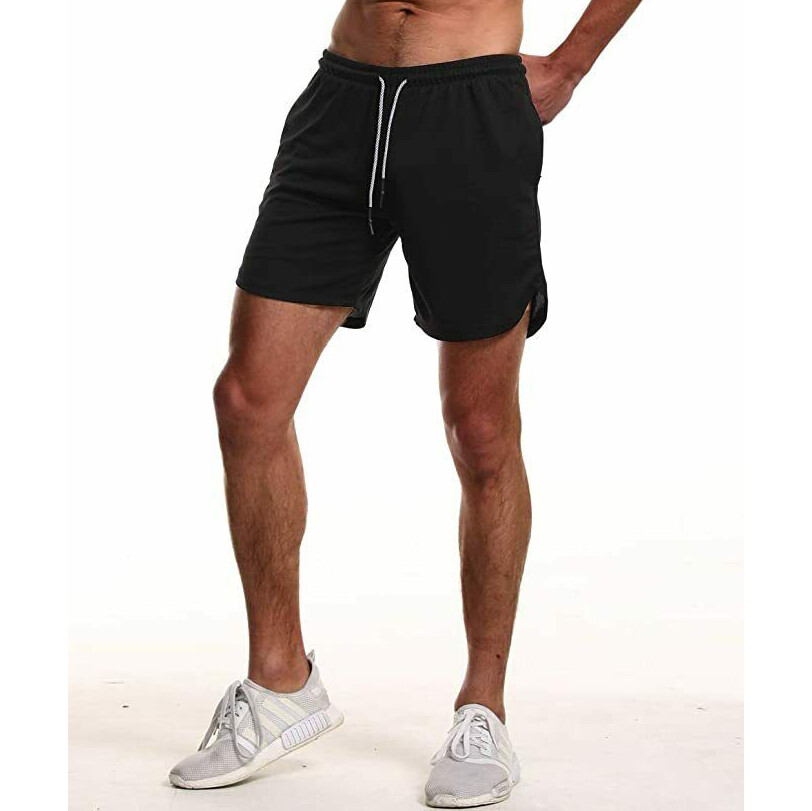 Man's Sports Training Running Bodybuilding Workout Fitness Shorts Gym ...