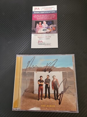 Jonas Brothers - The Album: HAND SIGNED AUTOGRAPH Album CD Nick Joe ...