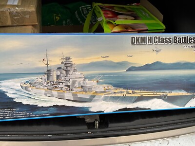 TRUMPETER # 05371 1/350th SCALE GERMAN DKM N CLASS BATTLESHIP MODEL KIT ...