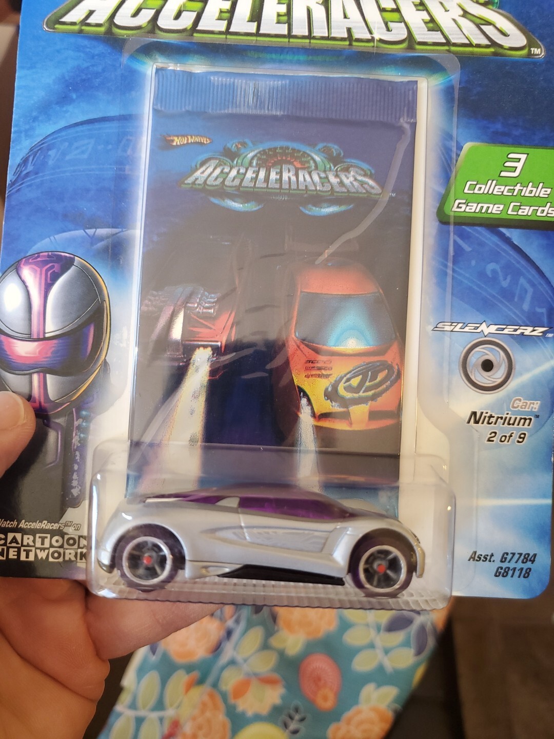 Hot Wheels Acceleracers SUPER RARE CM5 Variations NITRIUM 2 of 9 GREY ...