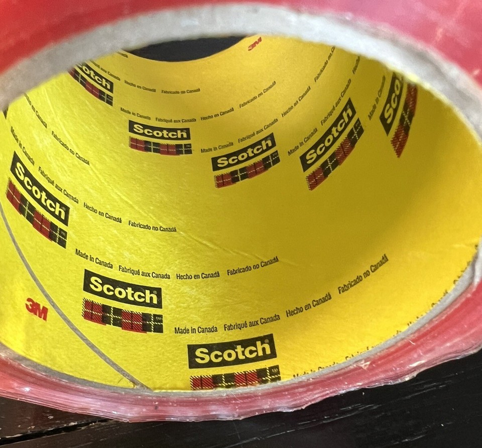 NOS 3M Scotch 824 T991824 Pouch Tape Rolls, 5" x 6" "Documents Enclosed ...