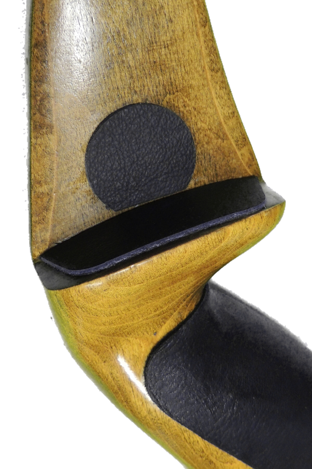 2 PACK 1" x 3" Adhesive Leather Arrow SHELF REST Recurve Longbow ...