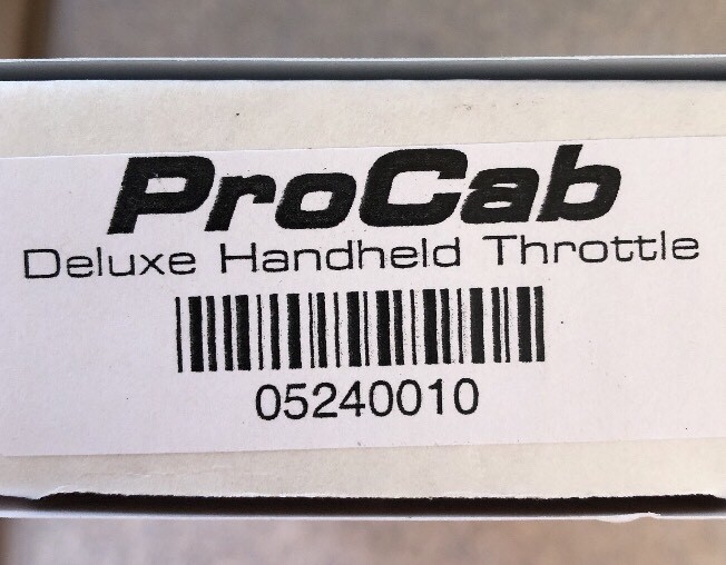 NCE 10 Deluxe ProCab Throttle backlit LCD Screen PRO CAB 524-10 | $5 ...
