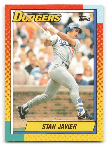 Stan Javier 1990 Topps Traded BASEBALL #47T Los Angeles Dodgers | eBay
