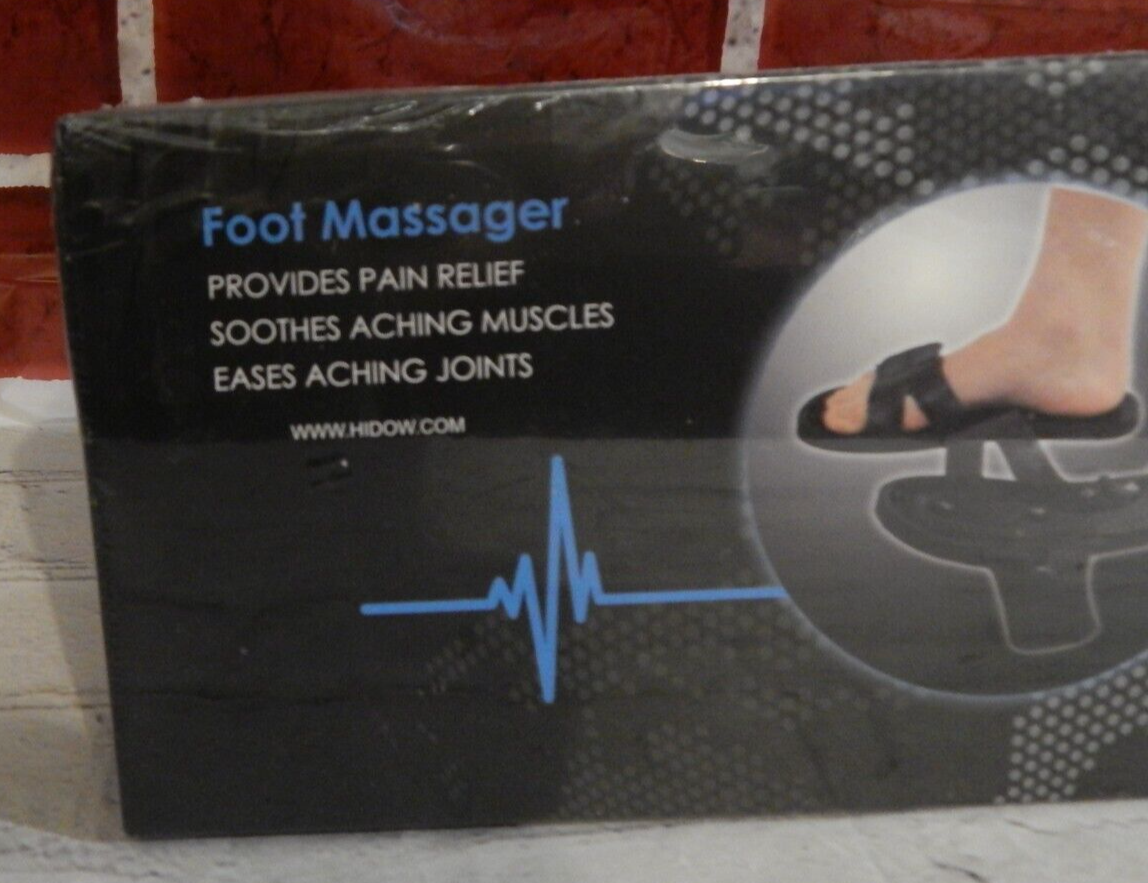 HiDow Foot Massager AcuSlippers Accessory Pain Relief |NEW | Soothes ...