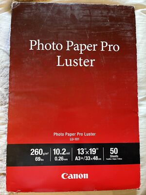 Canon Premium Photo Paper Pro Luster | eBay