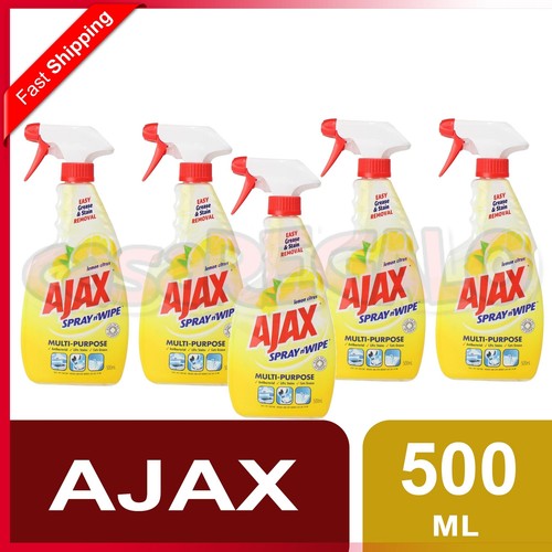 AJAX 500mL SPRAY N WIPE TRIGGER MULTI PURPOSE LEMON CITRUS | eBay Australia
