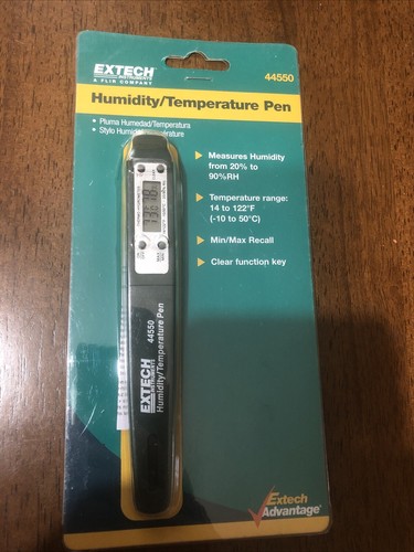 Extech 44550 Humidity and Temperature Pen for sale online | eBay
