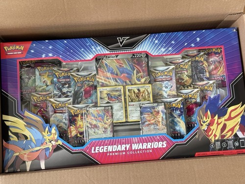 Set Of 6 Pokemon Trading Card Games Legendary Warriors Premium ...