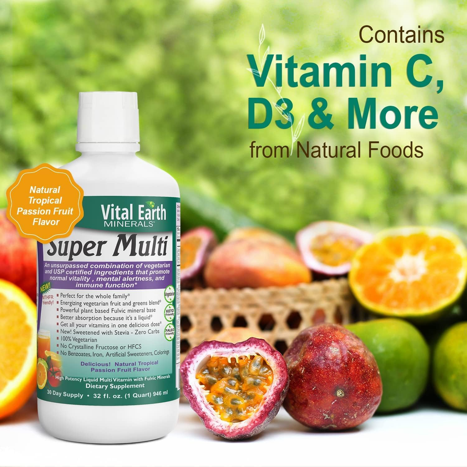 Super Multi – Liquid Multivitamins for Women, Men & Kids, Liquid ...