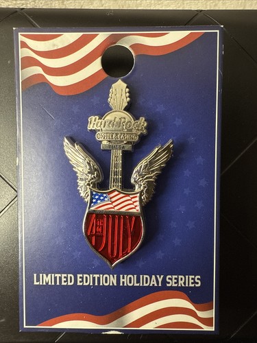 Authentic Limited Edition Hard Rock Hotel Tulsa 4th Of July Team Pin | eBay