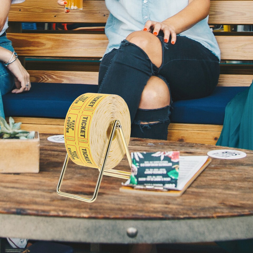 Ticket Holder With Raffle Ticket Entry Reward Lottery Raffle Ticket ...