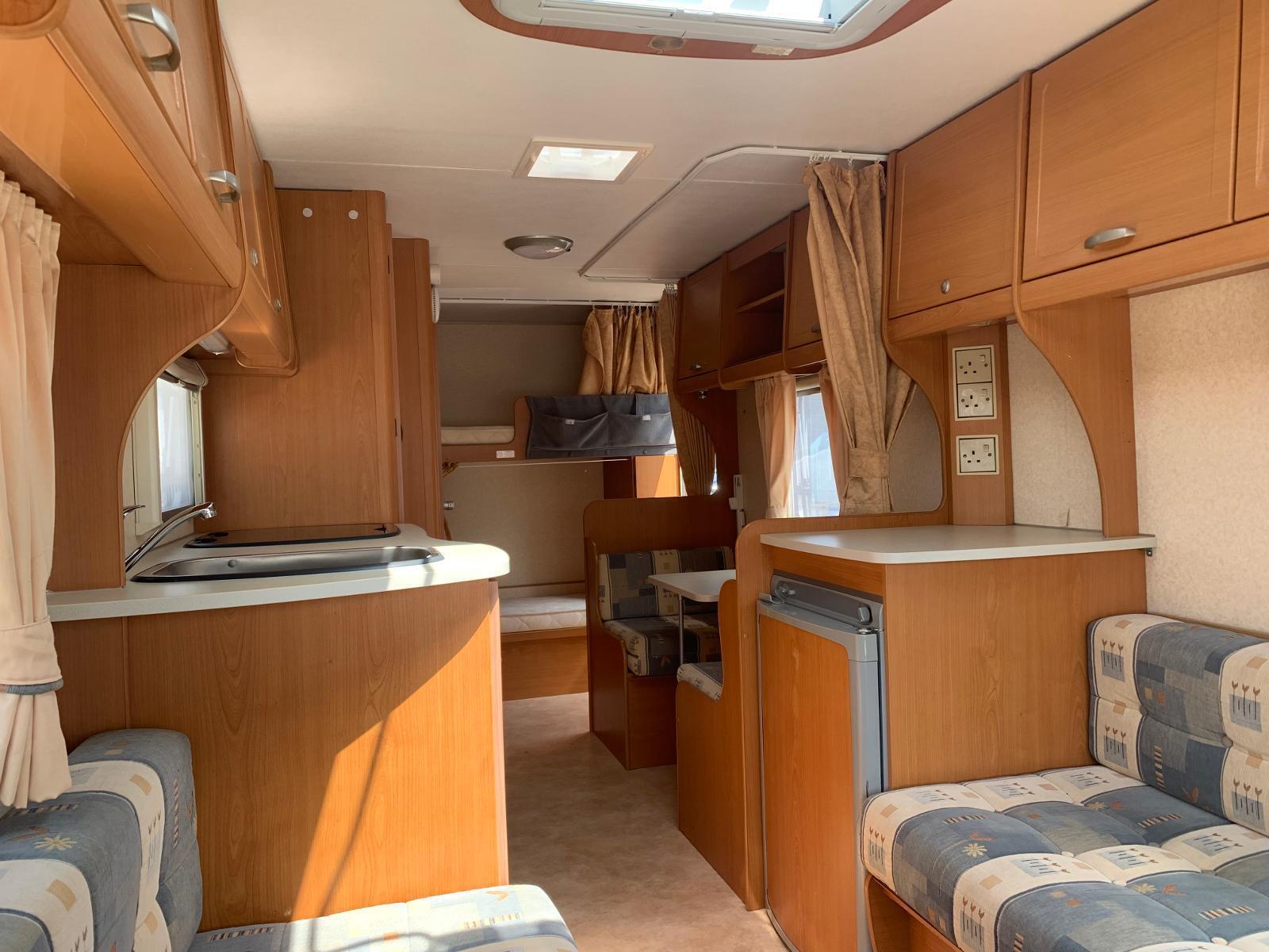 2008 BAILEY RANGER 550-6 SERIES 5 SIX BERTH TOURING CARAVAN SINGLE AXLE ...