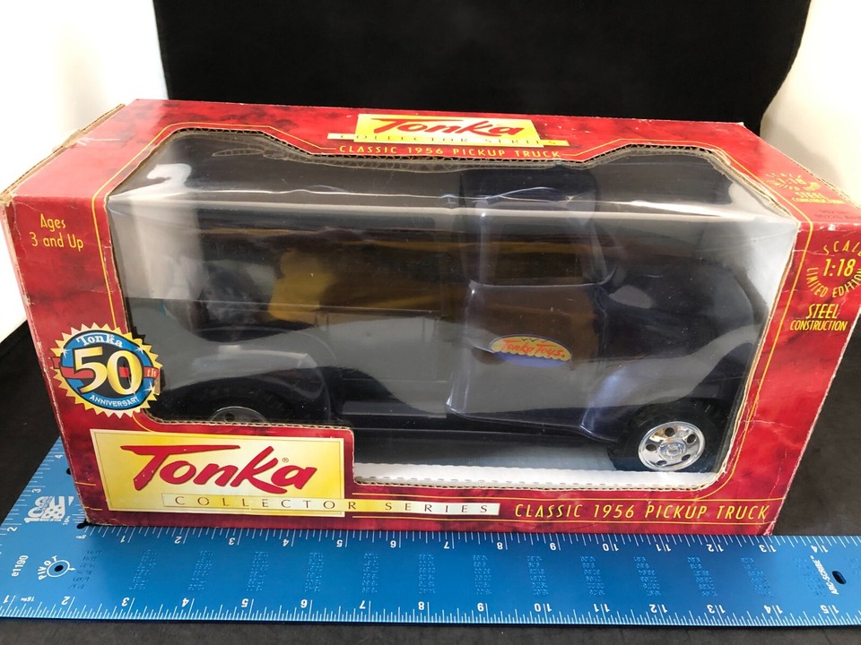 Vintage 1:18 Scale Tonka 50th Anniversary Classic 1956 Pickup Truck w ...