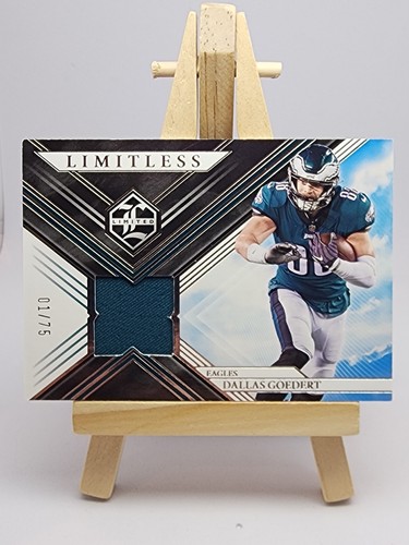 2022 Panini Limited - Limitless Materials Dallas Goedert #LM-DGO ...