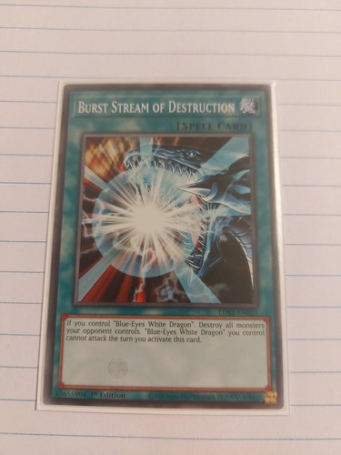 LDS2-EN021 Burst Stream of Destruction Common 1st Edition Mint YuGiOh ...