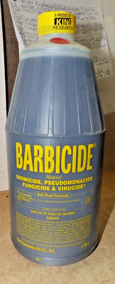 Barbicide Disinfectant Concentrate 64oz.- NEW BEAUTY SALON BARBER SHOP ...