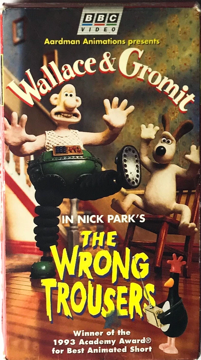 Wallace And Gromit The Wrong Trousers Vhs