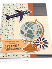 Travel Vacation Vaca Blank Notecard Card Hoping Your Day Just Plane ...