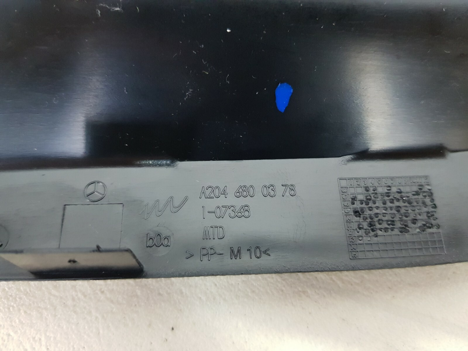 MERCEDES BENZ C250 W204 COUPE 11-15 2DR PASSENGER DASHBOARD END TRIM ...