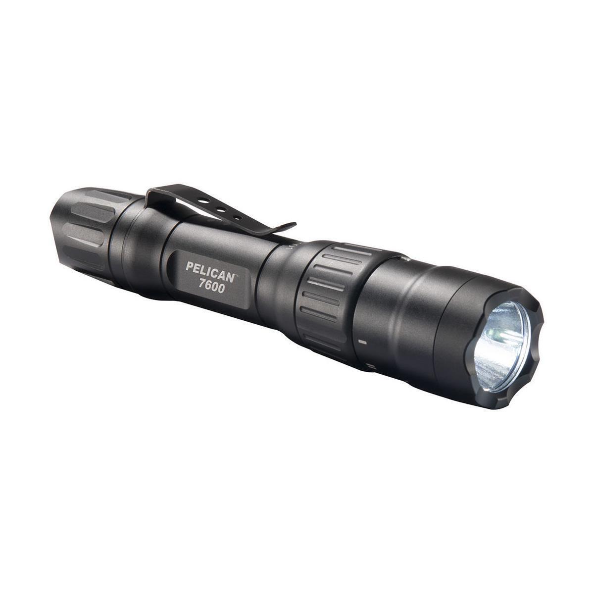 Pelican 7600 1 x 18650 Lithium-Ion or 2 x CR123A Flashlight 076000-0040 ...
