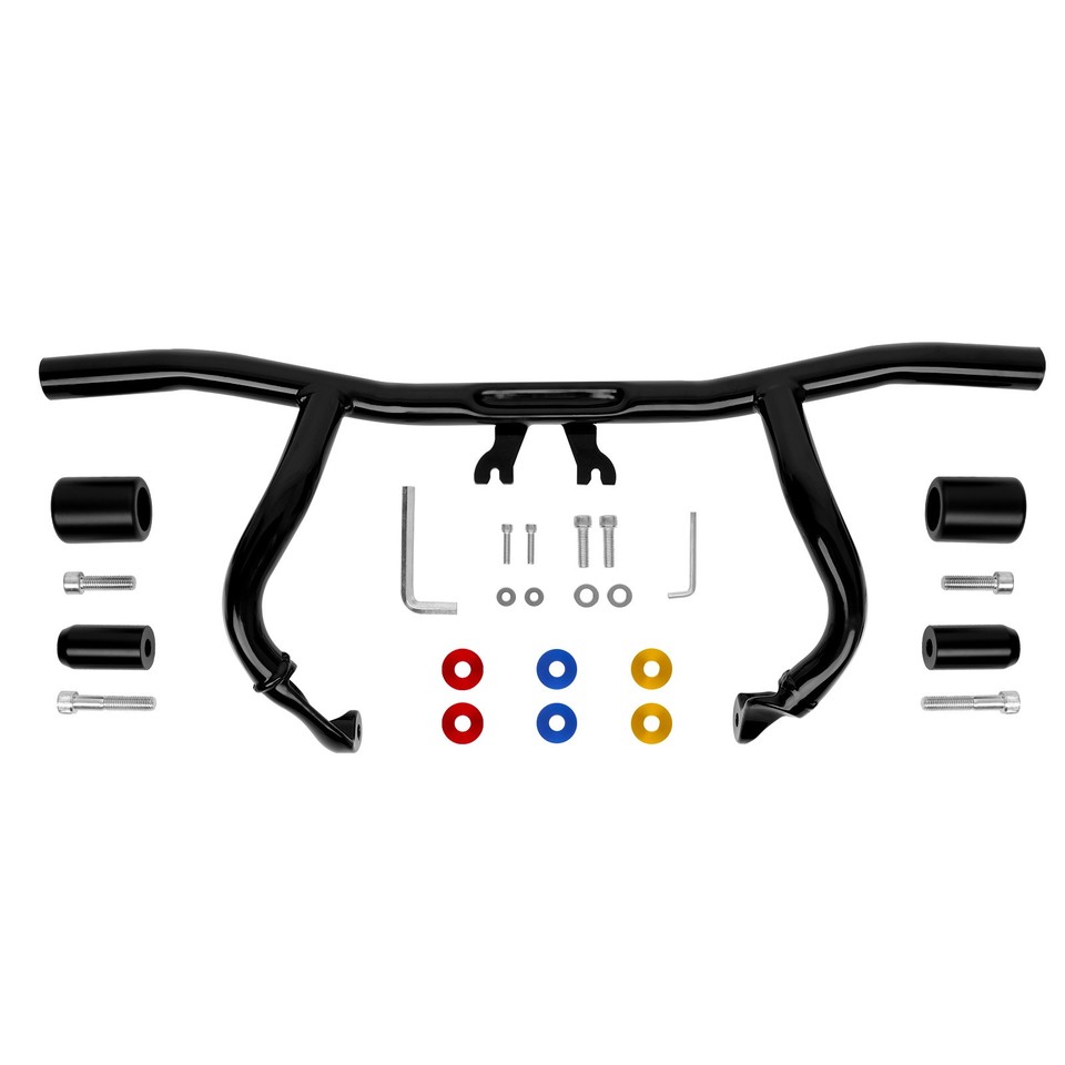 Front Engine Guard Flat-Out Crash Bar for Harley Touring Road Glide ...