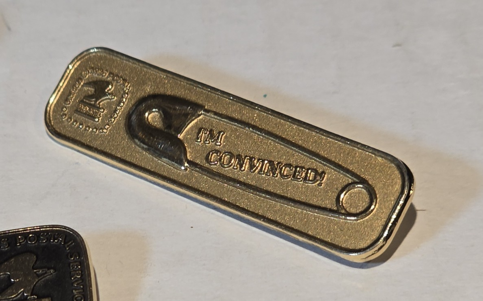 Vintage United States Postal Service Badge, 30 yr Pin Postmaster Tie ...