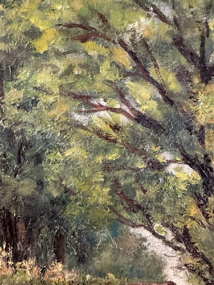 Walter OETTEN (1897-1972) Vintage Oil On Canvas Signed Alsatian School ...