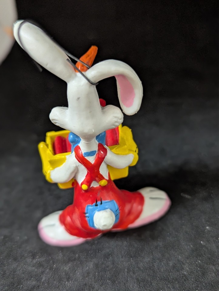 VINTAGE 1987 DISNEY AMBLIN WHO FRAMED ROGER RABBIT PVC 3" FIGURINE ...