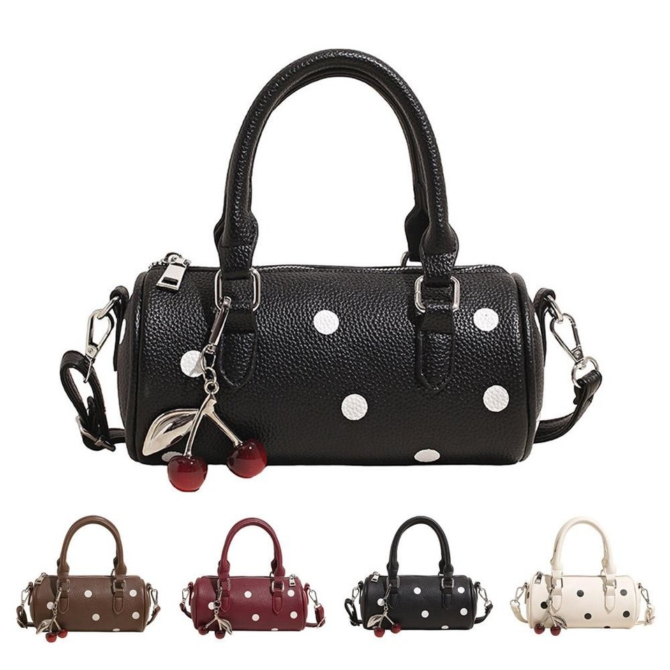 Color Wave Dot Handheld Pillow Bag for Women, Single Shoulder Crossbody ...