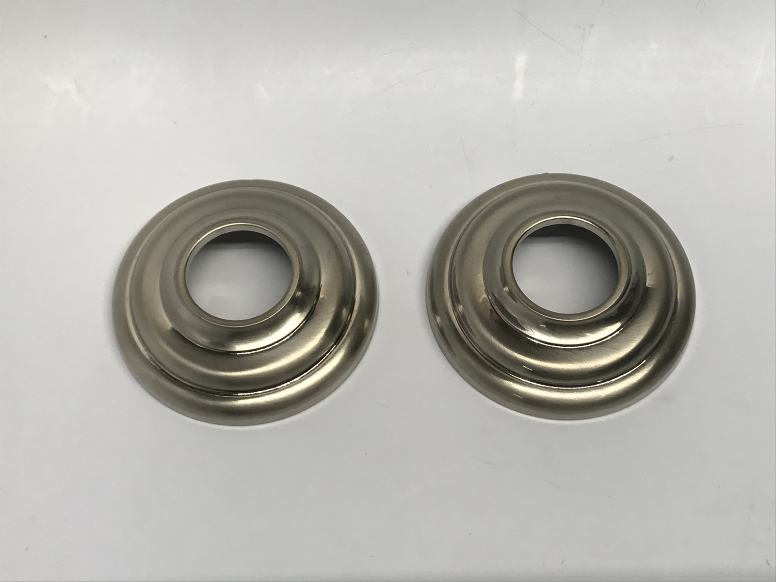 Jaclo 6203 Shower Bar Flanges, Satin Nickel (QTY 2) | eBay