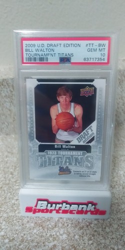 2009 Upper Deck Draft Edition Bill Walton Tournament Titans #TT-BW PSA 10 POP 5 | eBay